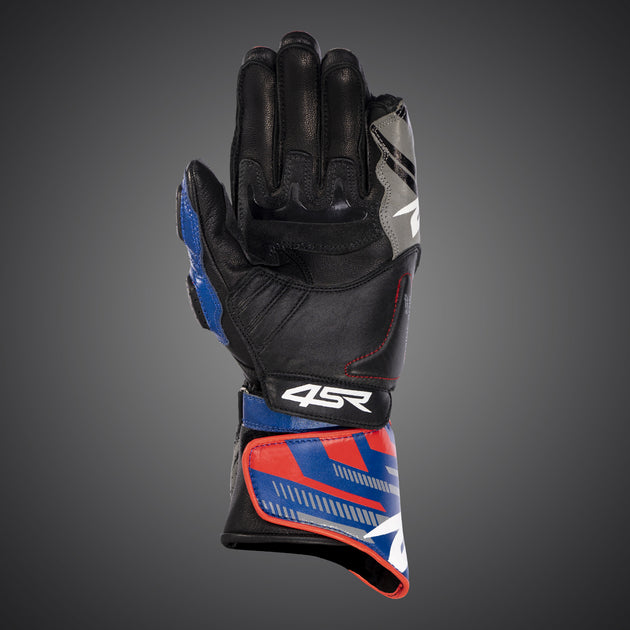 Sport Cup Plus Evo Blue Motorcycle Gloves | Premium Protection ...