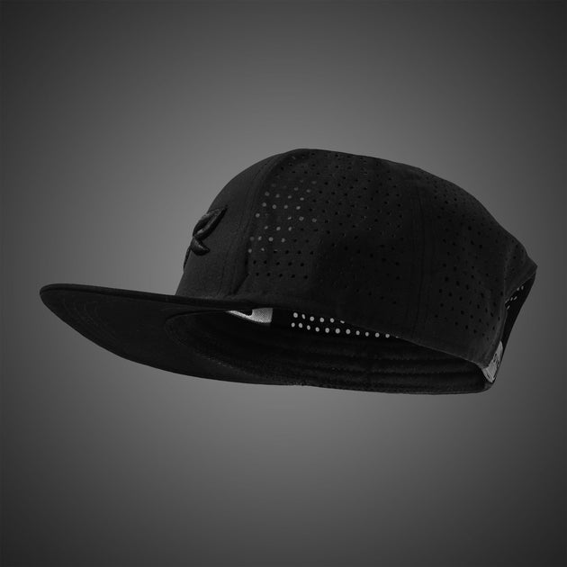 4SR Black Rocket Cap – Snapback with 3D Embroidery – 4SR AUSTRALIA