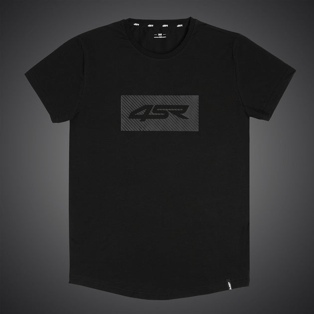 4SR T-Shirt Logo Carbon Black – 4SR AUSTRALIA