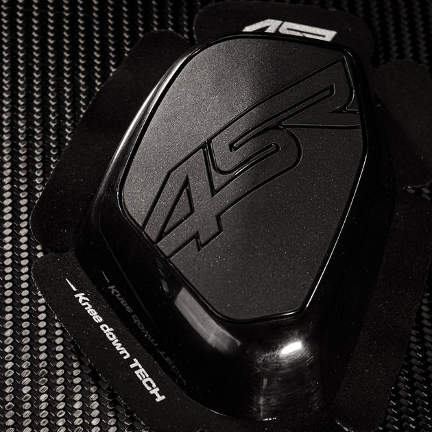 4SR Black Knee Sliders – Tough Motorcycle Racing Protection – 4SR AUSTRALIA